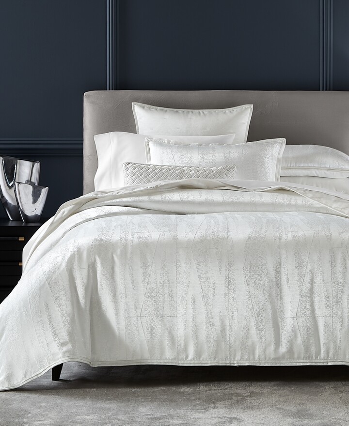 Hotel Collection Fractured Geo Comforter Set, King, Exclusively at Macy ...