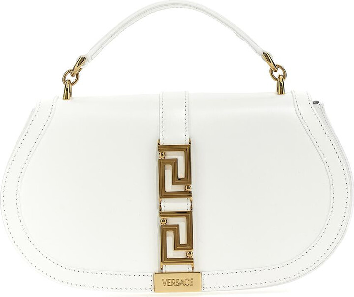 Versace 'Greca' handbag - ShopStyle Shoulder Bags