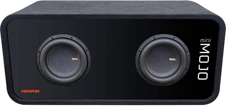 Memphis Audio 8 inch Dual Mini Mojo Loaded 1 Ohm Car Subwoofer ...