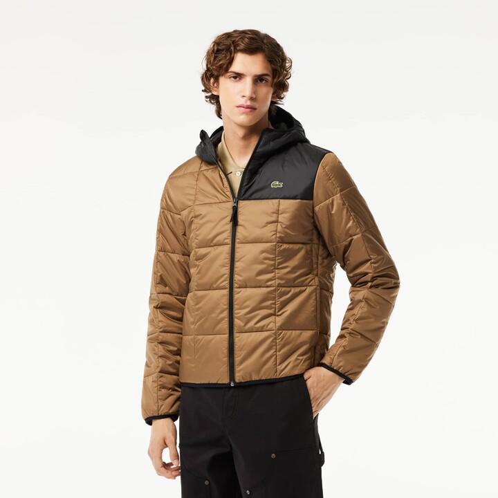 Lacoste Men's Waterproof Padded Hood Puffer Jacket - ShopStyle