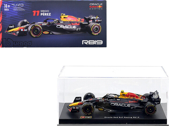 Diecast Model Bburago Red Bull Racing RB19 #11 Sergio Perez "Oracle ...