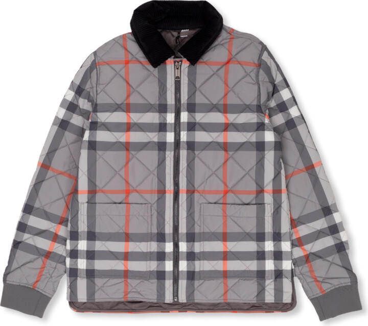 Burberry Children Checked Jacket - ShopStyle Boys' Outerwear