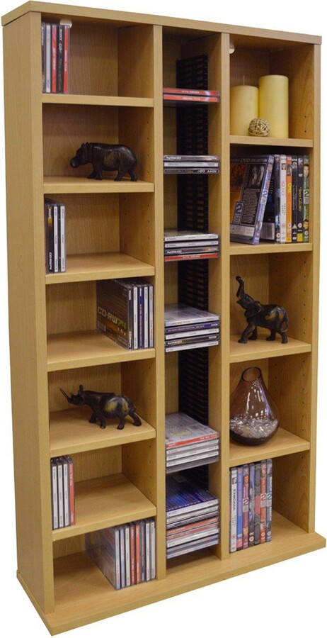 Watsons 'St Laurence' - 355 Cd / 130 Dvd Blu-ray Media Storage Shelves ...