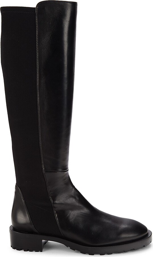 Stuart Weitzman 5050 Lug Sole Knee High Boots - ShopStyle