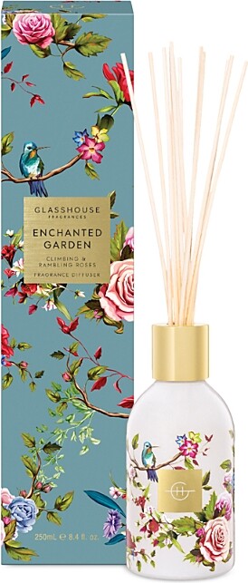 Glasshouse Fragrances Enchanted Garden Fragrance Diffuser 8.4 fl. oz ...