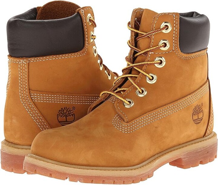 Timberland 6 Premium Boot (Wheat Nubuck) Women's Lace-up Boots - ShopStyle