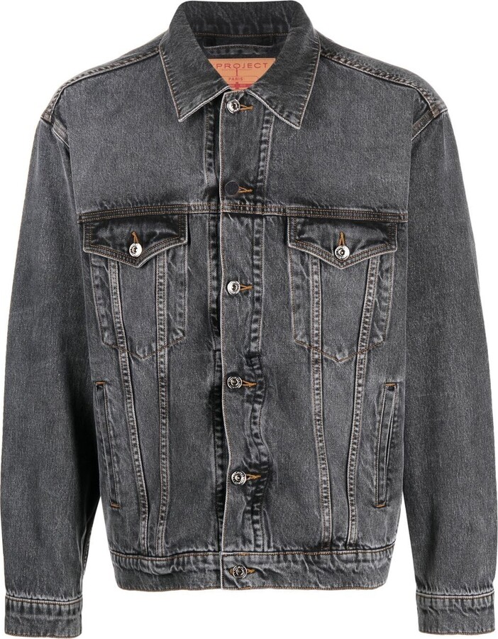Y/Project Wire denim jacket - ShopStyle