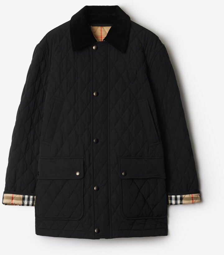 Burberry Quilted Nylon Barn Jacket - ShopStyle