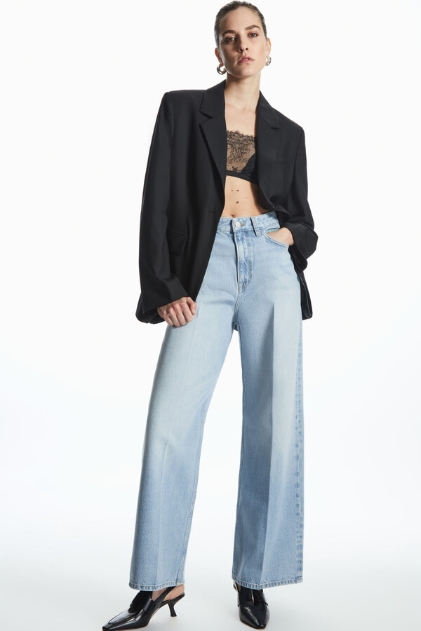 COS Wide-Leg High-Rise Full-Length Jeans - ShopStyle