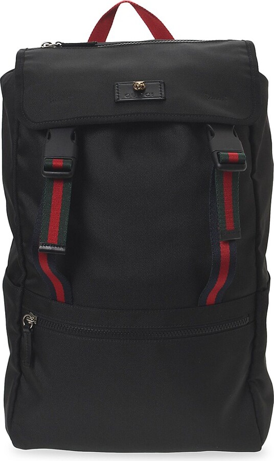 Gucci Web Techno Nylon Backpack - ShopStyle