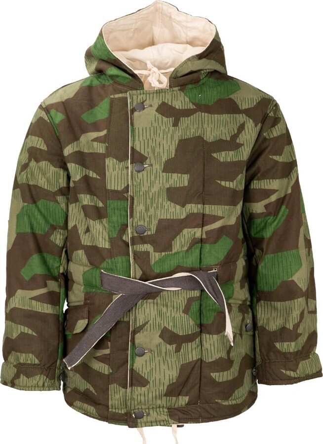 Epic Militaria WW2 German Splinter Camo Padded Parka (UK - ShopStyle Robes