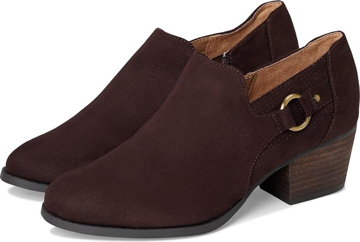 LifeStride Brianna Women's Boots Dark Chocolate : 6 W (C), Synthetic