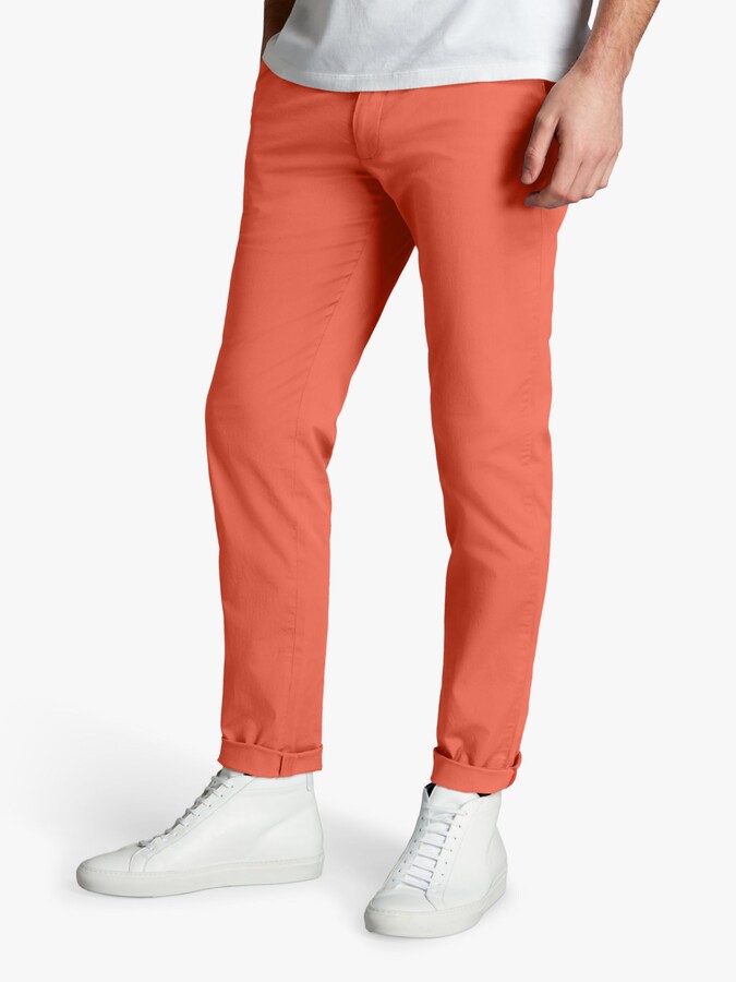 SPOKE Lightweights Build B Cotton Blend Regular Thigh Chinos, Marrakesh ...