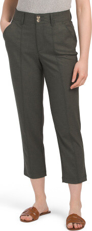 TJMAXX Ab Solution Sky Rise Double Button Trouser With Front Seams For ...