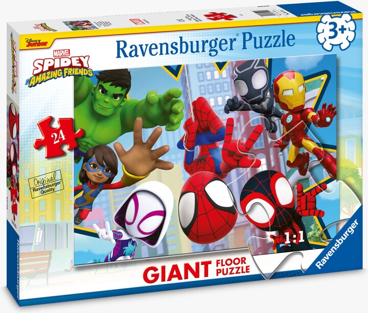 Spidey And His Amazing Friends Spidey & His Amazing Friends Giant Floor ...