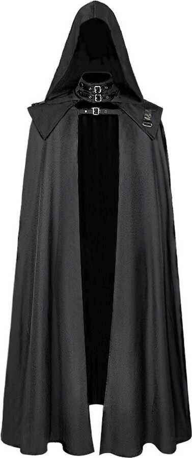 WWricotta Woman And Man Halloween Witch Cosplay Cloak Cape Costume ...