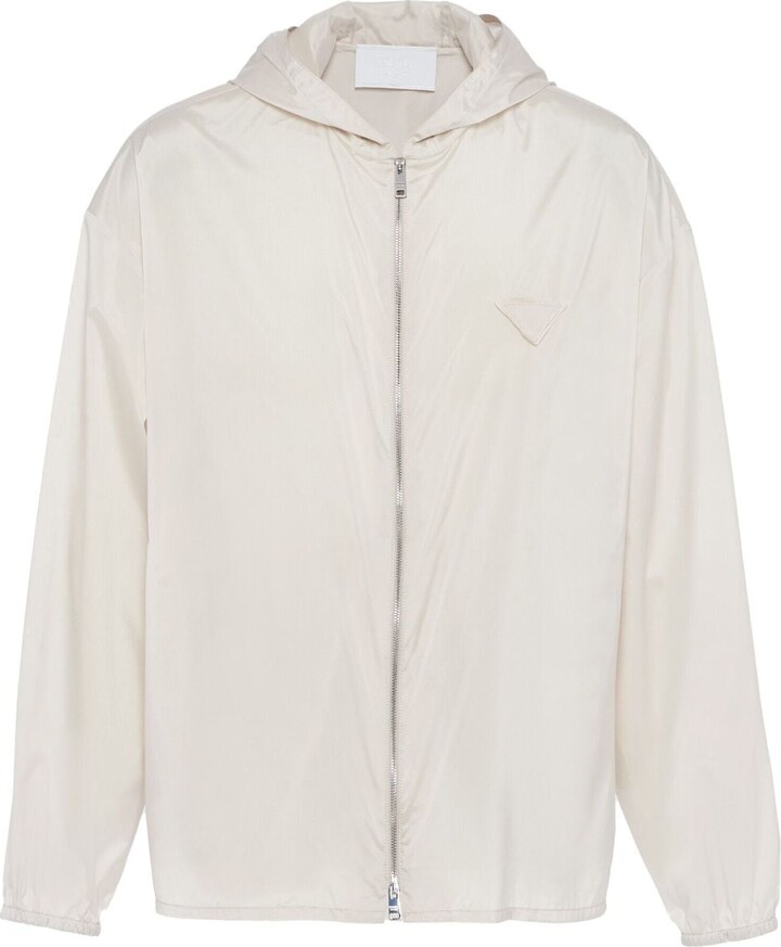 Prada Triangle-Logo Lightweight Jacket - ShopStyle