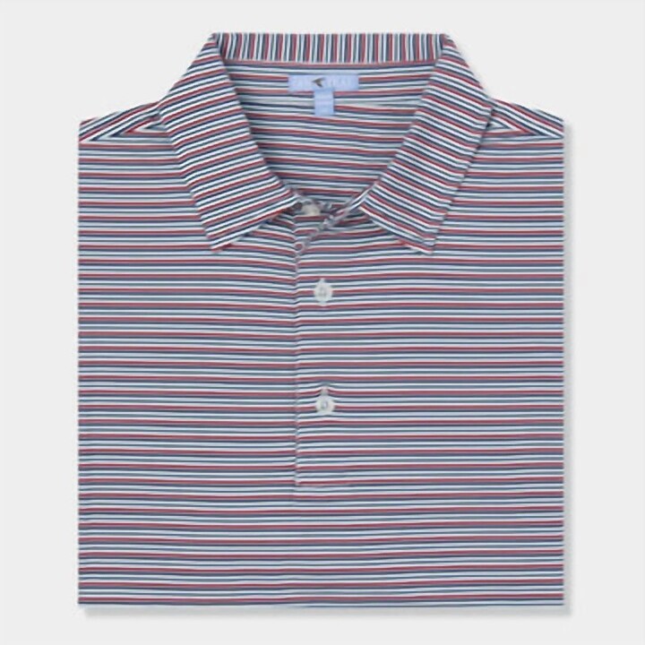 genteal Performance Polo In Oxblood - ShopStyle