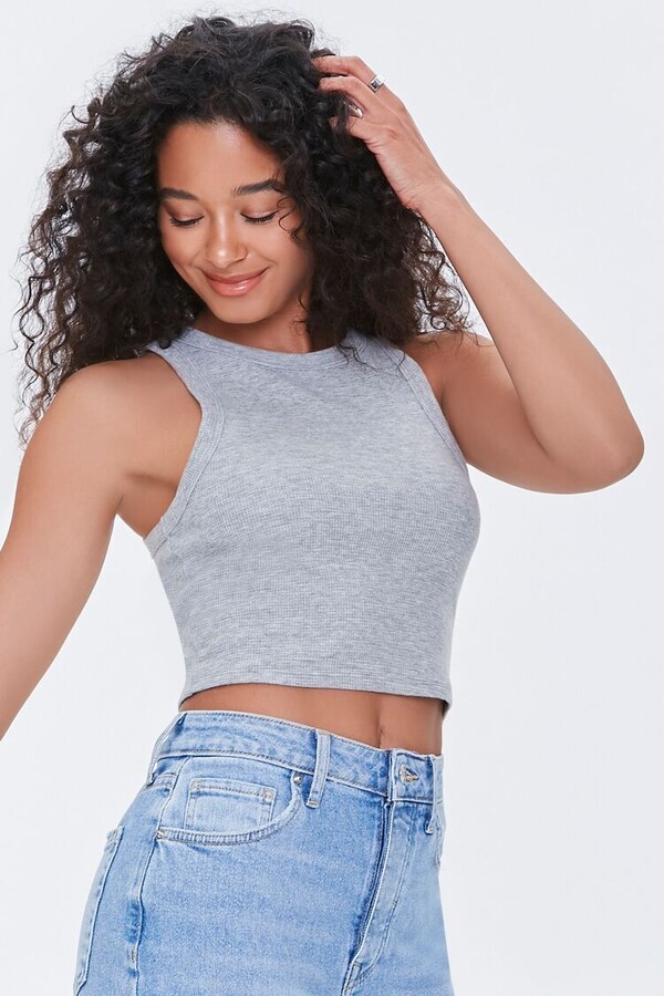 Forever 21 Cropped Tank Top - ShopStyle