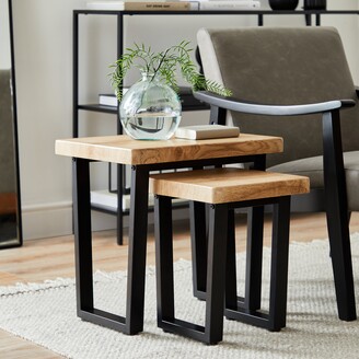 Dunelm Xavi Side Table Black - ShopStyle