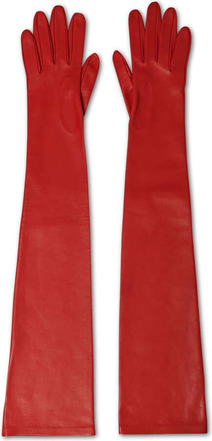 The Row Simon Leather Gloves - ShopStyle