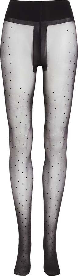 Stems Paris Edit - Sheer & Double Dots Tights - ShopStyle Hosiery