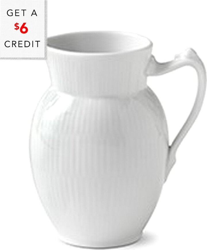 Royal Copenhagen 13Oz White Fluted Creamer With $6 Credit - ShopStyle ...