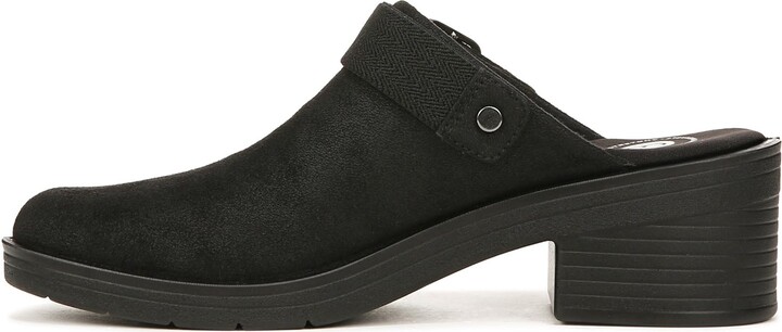 Bzees Women's Open Book Slip On Washable Comfort Clog Black 12 M ...