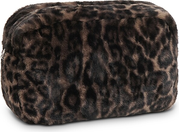 Apparis Noor Leopard Faux Fur Jumbo Pouch - ShopStyle Wallets & Card ...
