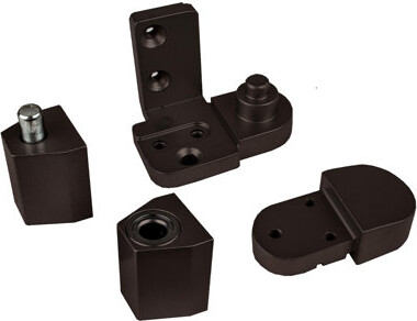 Global Door Controls YKK Style Left Hand Offset Door Pivot Hinge Set ...