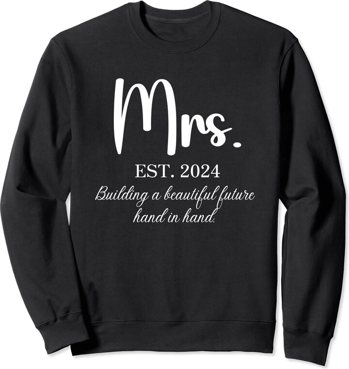 Est. Mr.s Est Just Married Wedding Ideas Apparel Mrs Est. 2024 Mr & Mrs ...