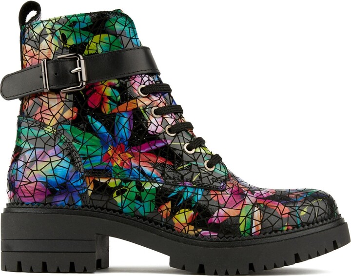 Embassy London Usa Black Hayley - Dark Tropical - Womens Ankle Boots ...