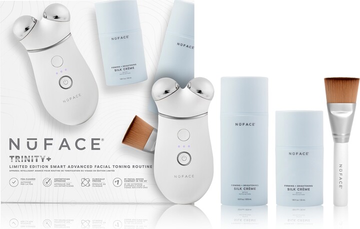 NuFace 4-Pc. Trinity+ Smart Advanced Facial Toning Routine Set ...