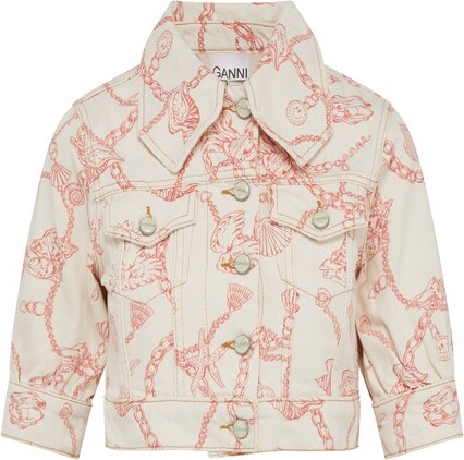 Ganni Denim jacket - ShopStyle