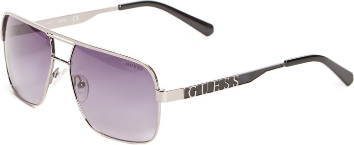 Guess Factory Metal Navigator Sunglasses - ShopStyle