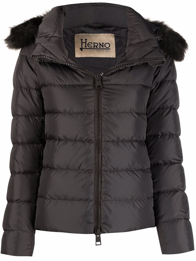 Herno Padded Zip-Up Down Jacket - ShopStyle