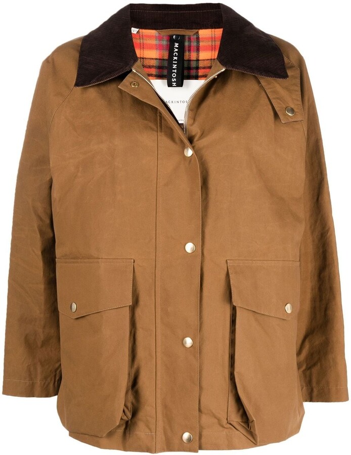 MACKINTOSH BLAIR waxed cotton field jacket - ShopStyle