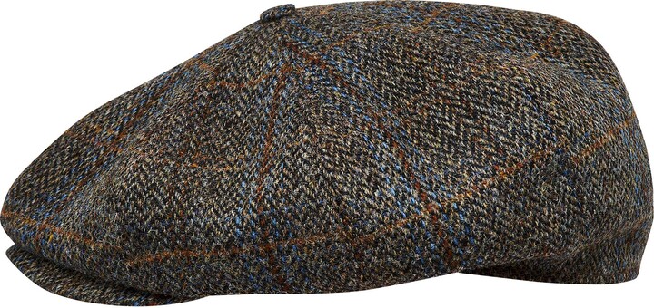 Sterkowski Peaky Style Cap | 100% Harris Tweed Newsboy Cap for Men ...