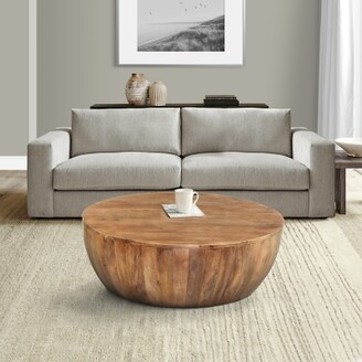 The Urban Port Round Coffee Table - ShopStyle