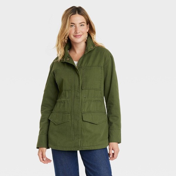 Universal Thread Women' Utility Field Jacket - Univeral Thread™ Green ...