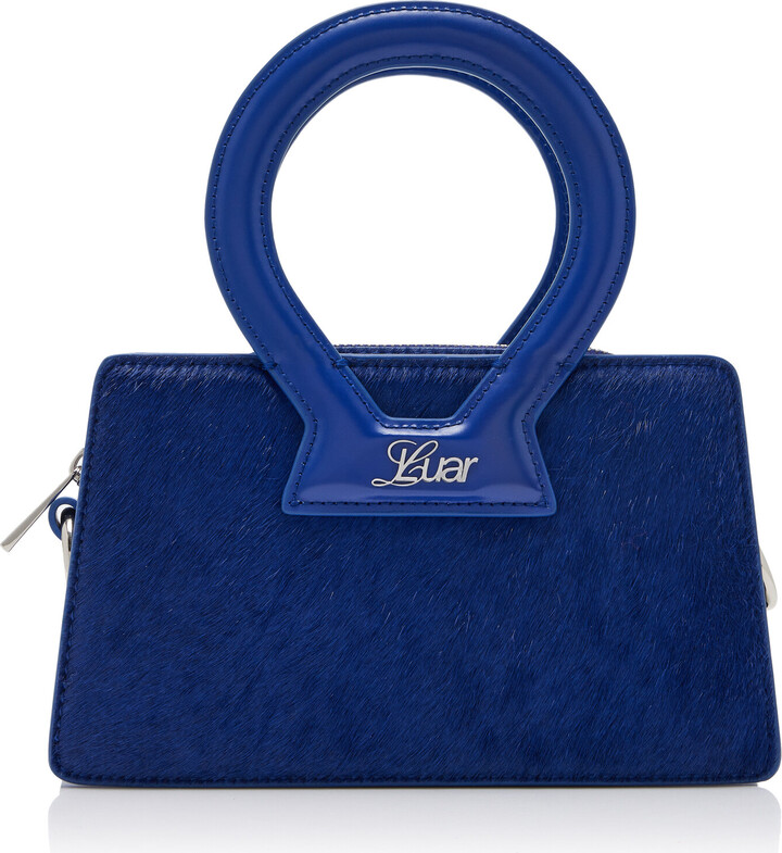 LUAR Small Ana Ponyhair Top Handle Bag - ShopStyle