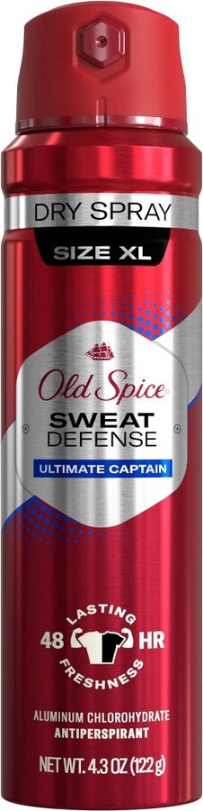 Old Spice Men's Antiperspirant & Deodorant Invisible Dry Spray Ultimate ...