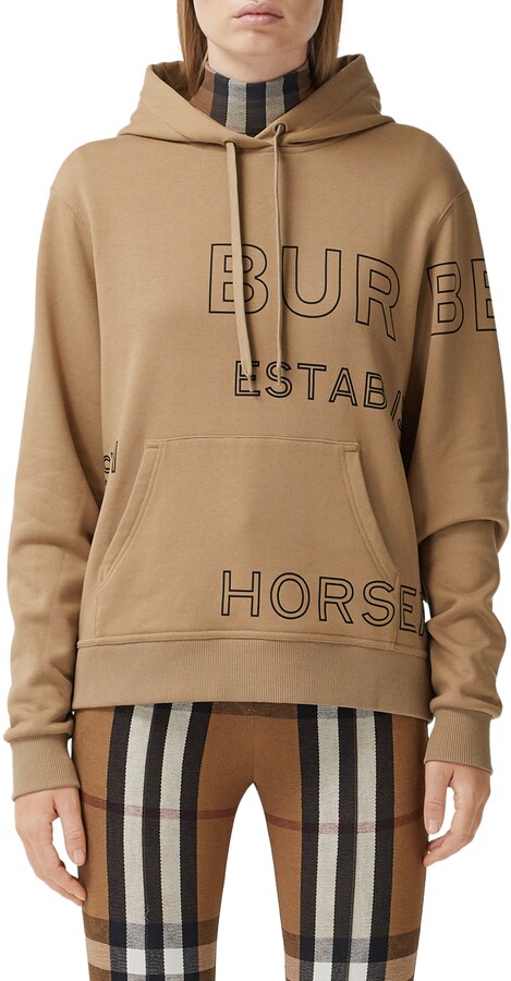 Burberry Poulter Horseferry Print Cotton Hoodie - ShopStyle