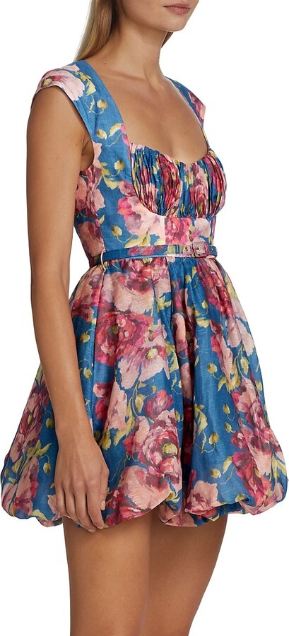 Zimmermann High Tide Bubble Minidress - ShopStyle