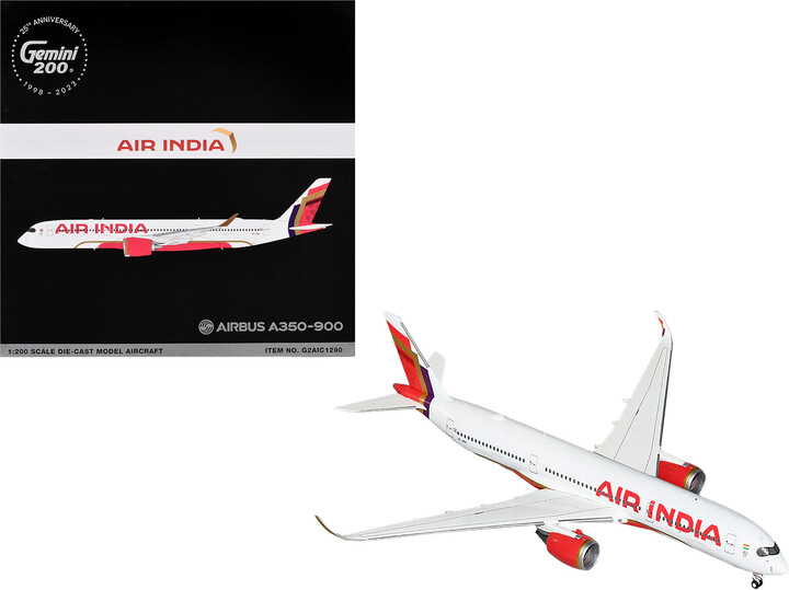Airbus A350-900 Commercial Aircraft "Air India" (VT-JRH) White with ...