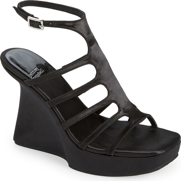 Jeffrey Campbell Rattle Wedge Sandal - ShopStyle