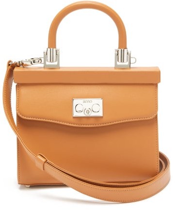 Rodo Paris Small Leather Cross-body Bag - Tan - ShopStyle Clothes and Shoes