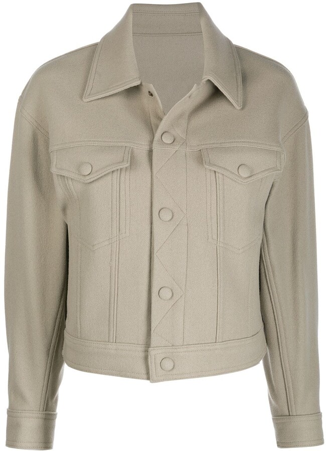 Ami Boxy Fit Jacket - ShopStyle