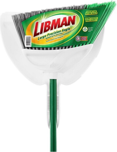 Libman Large Precision Angle Broom with Dustpan - ShopStyle Decor