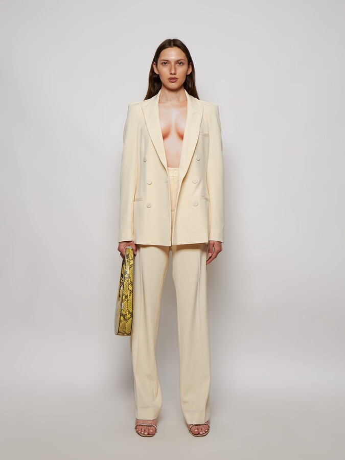 Jean Paul Gaultier X Lotta Volkova Tailored Back Cut-out Blazer - ShopStyle